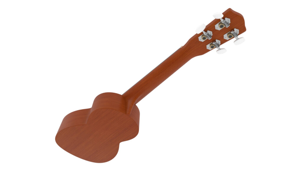 Ukulele 3D Model – VMulti